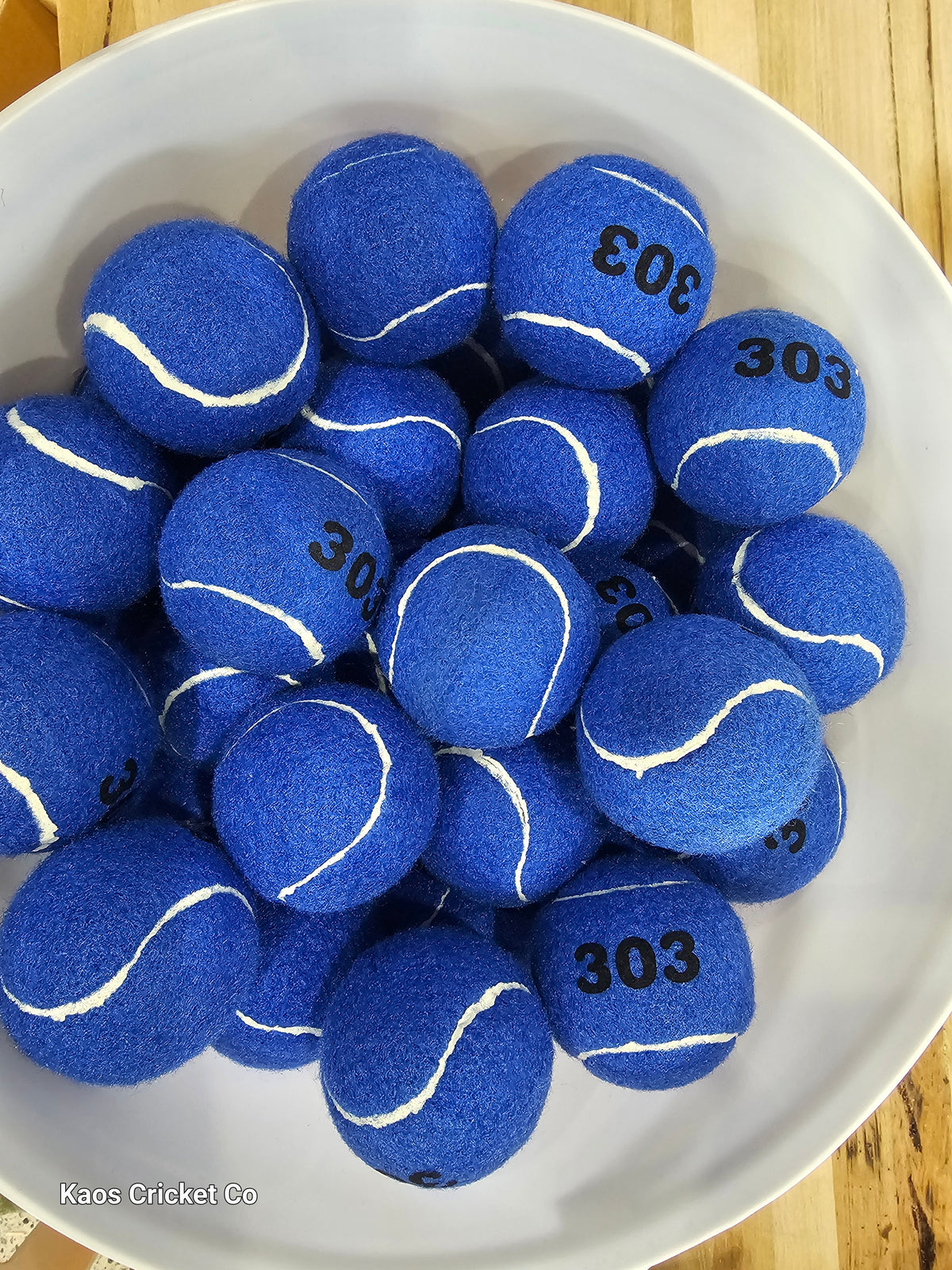 Bucket of Tennis Balls | Kaos Cricket