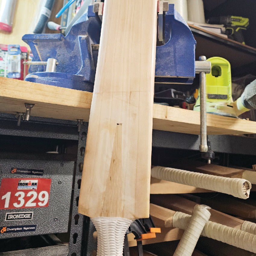 Bat Repair: Half Bat Refurbishment | Kaos Cricket